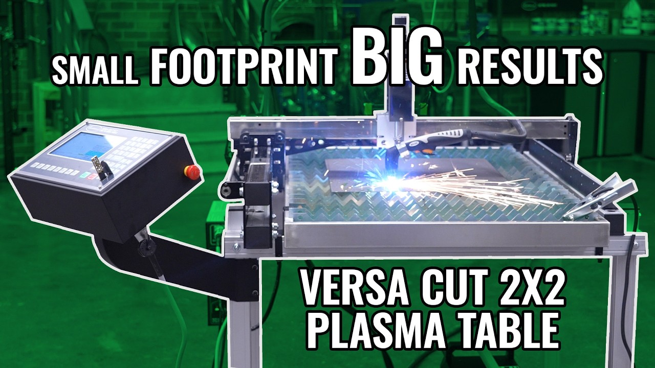 The BEST DIY CNC Plasma Table - Versa Cut 2x2 - YouTube
