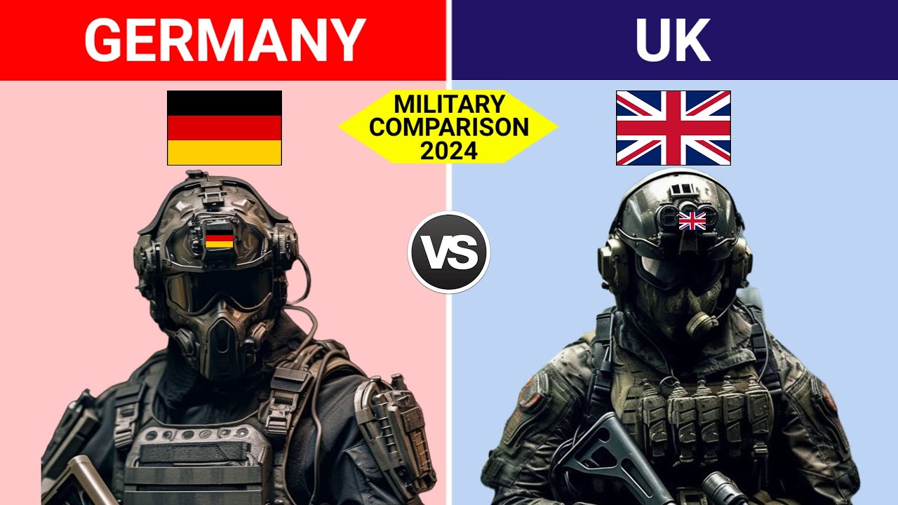 Germany vs UK Military Power 2024 | UK vs Germany Army 2024 Comparison ...