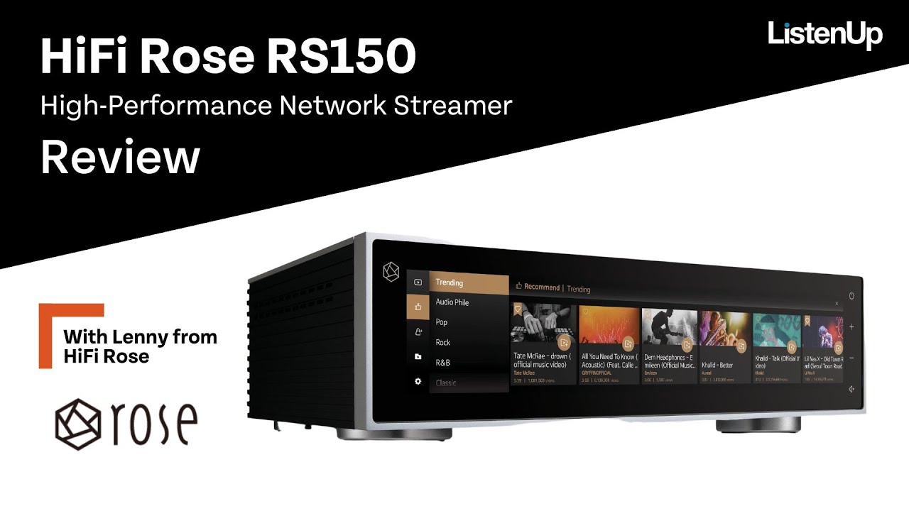 The HiFi Rose RS150B: DAC, Network Streamer, and So Much More! - YouTube
