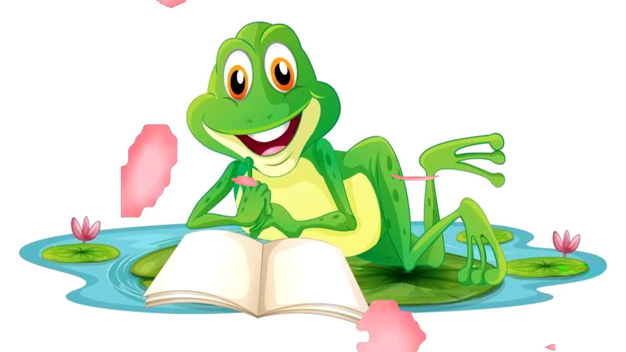 Žaba čita novine- recitacija😀GaGa-kanal za decu - YouTube