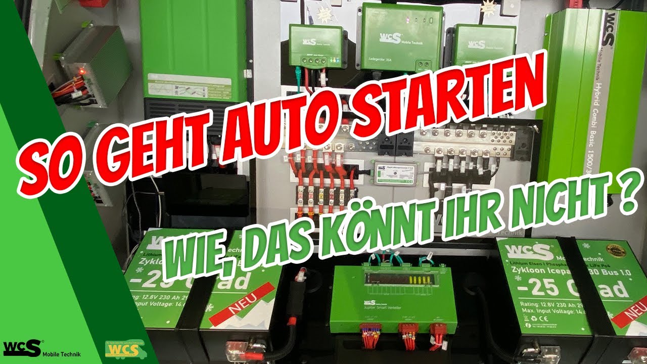 So geht Auto starten - Wie, das könnt ihr nicht? - YouTube