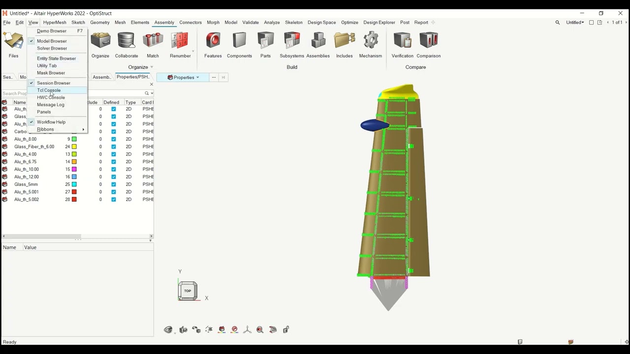 Hypermesh Scripting Tip Ep1 Looping Over Components And Assigning