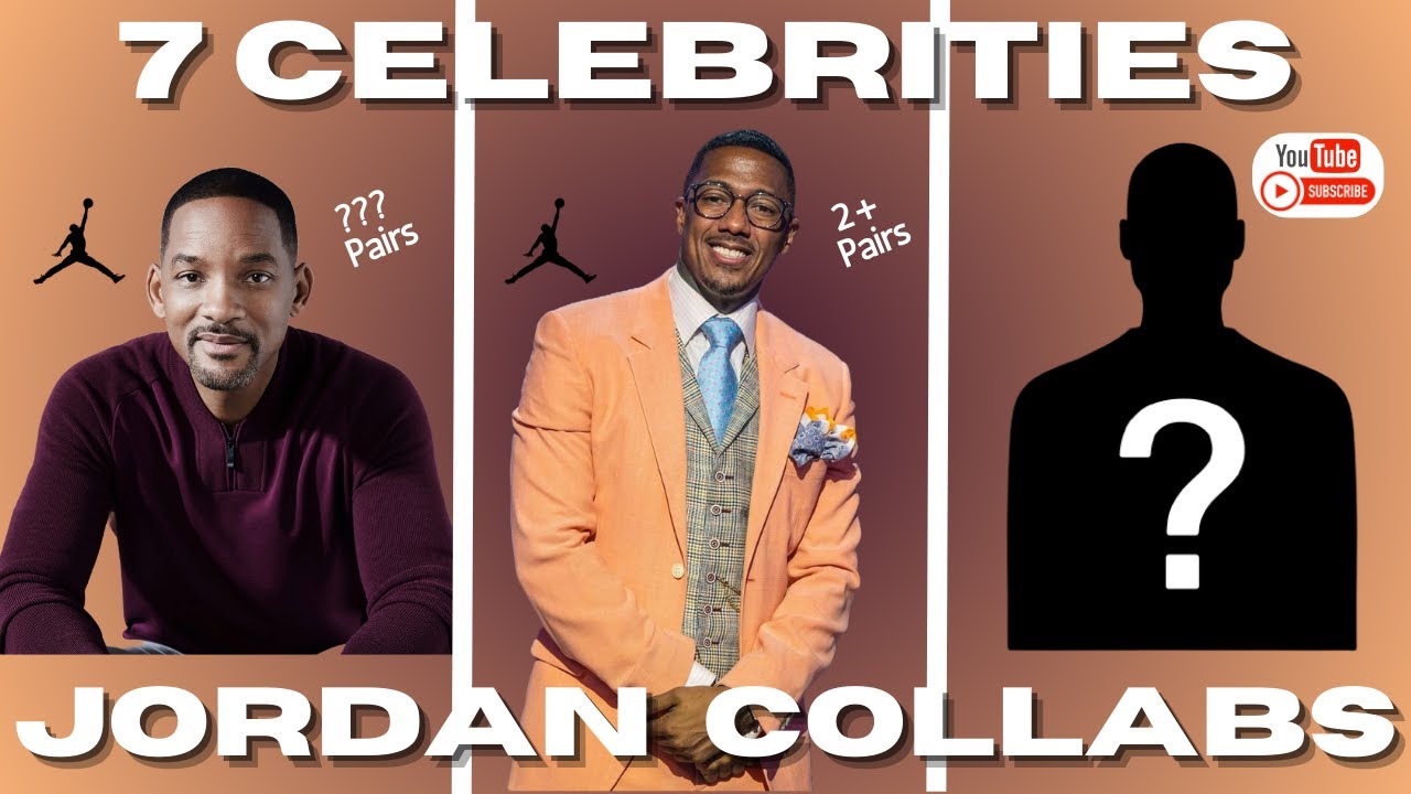 7 UNEXPECTED CELEBRITY COLLABS with Jordan Brand UNVEILIED! 🔥👀 - YouTube