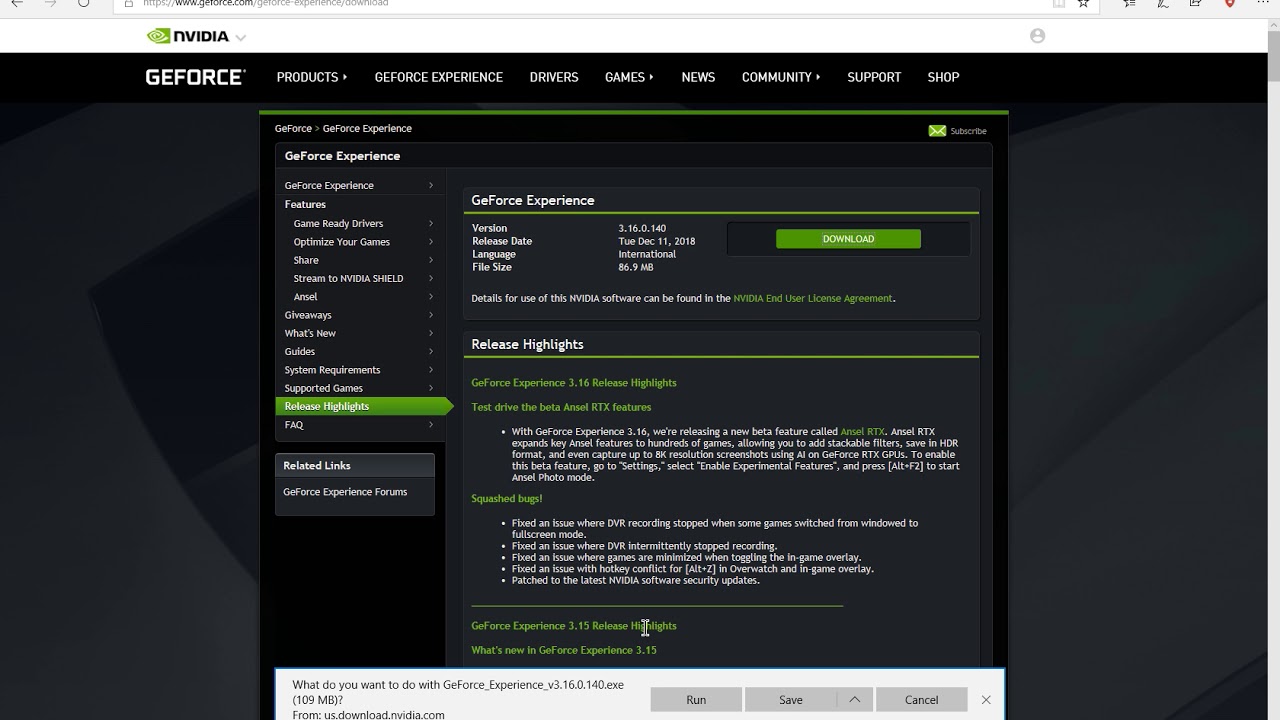 Nvidia tutorial - YouTube