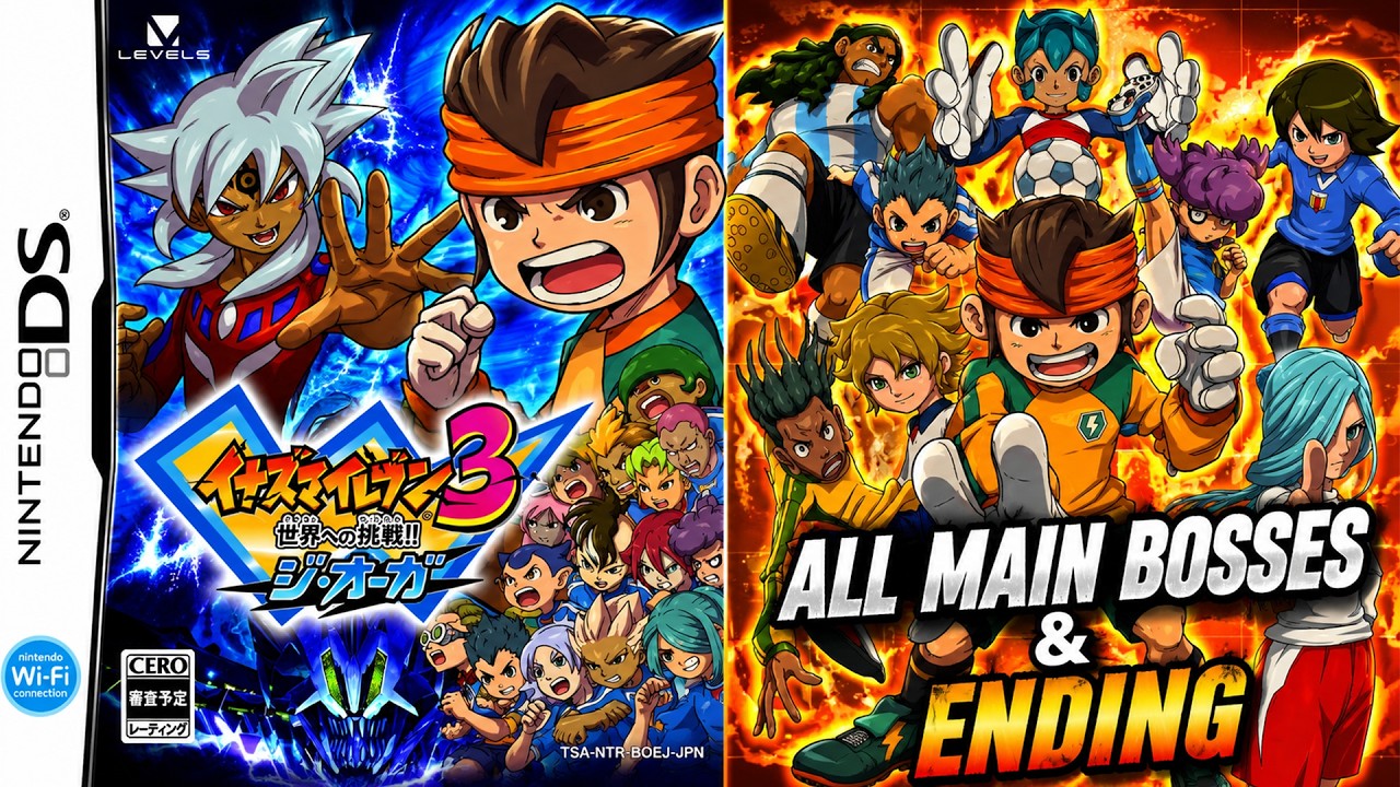 All Main Matches/Bosses & Ending - Inazuma Eleven 3: Team Ogre Attacks ...