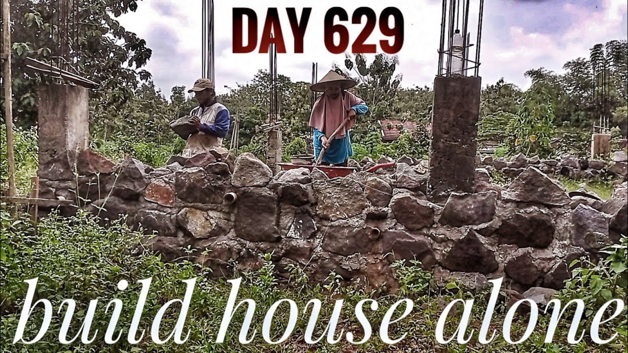 building a house day 629 | No Action Talk Only Just Order - YouTube