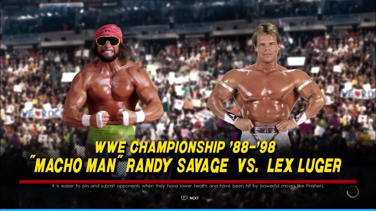 Macho Man Vs. Lex Luger (WWE Championship) - YouTube