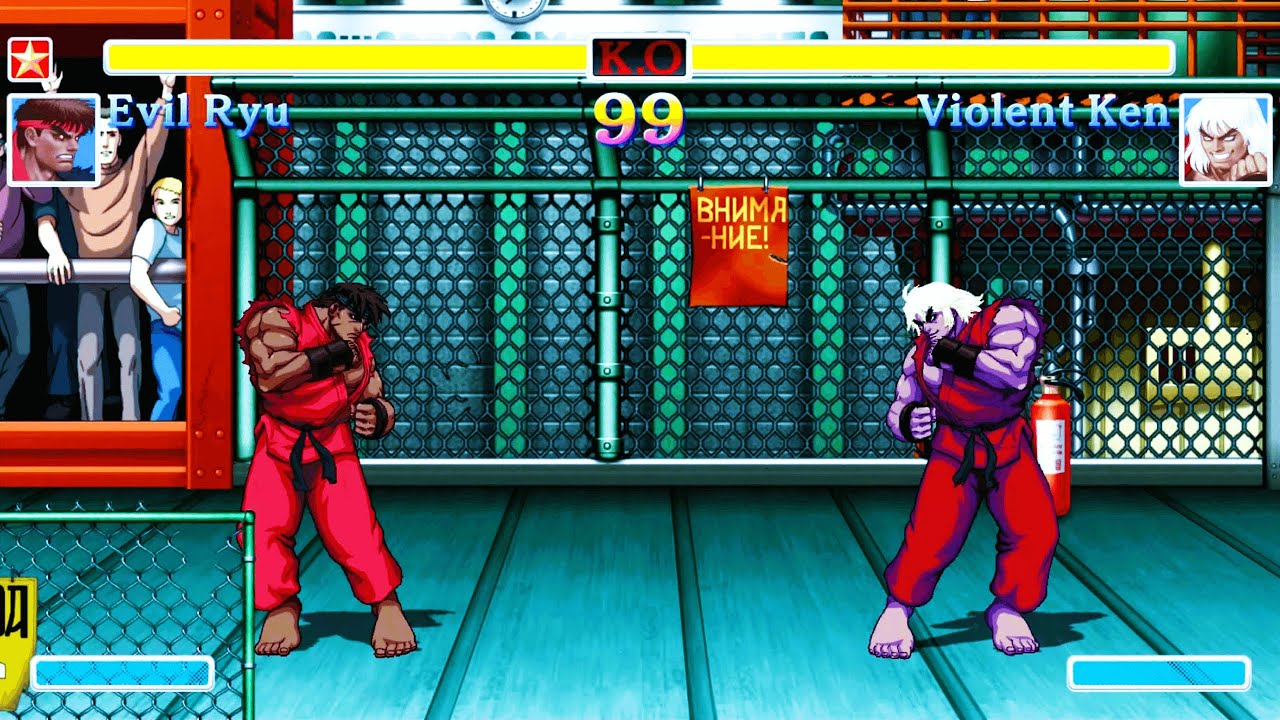 Evil Ryu vs Violent Ken (Hardest) Street Fighter 2: - YouTube