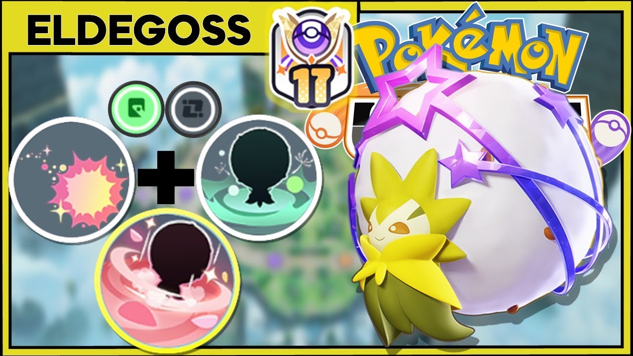 Eldegoss Mejor Build! Bola de Polen + Esporagodon | Pokemon Unite - YouTube