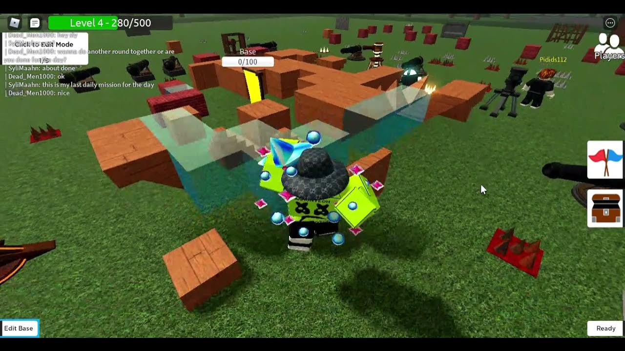 Roblox - Zombie Defence By Per Games - playing 2021 08 08 - YouTube