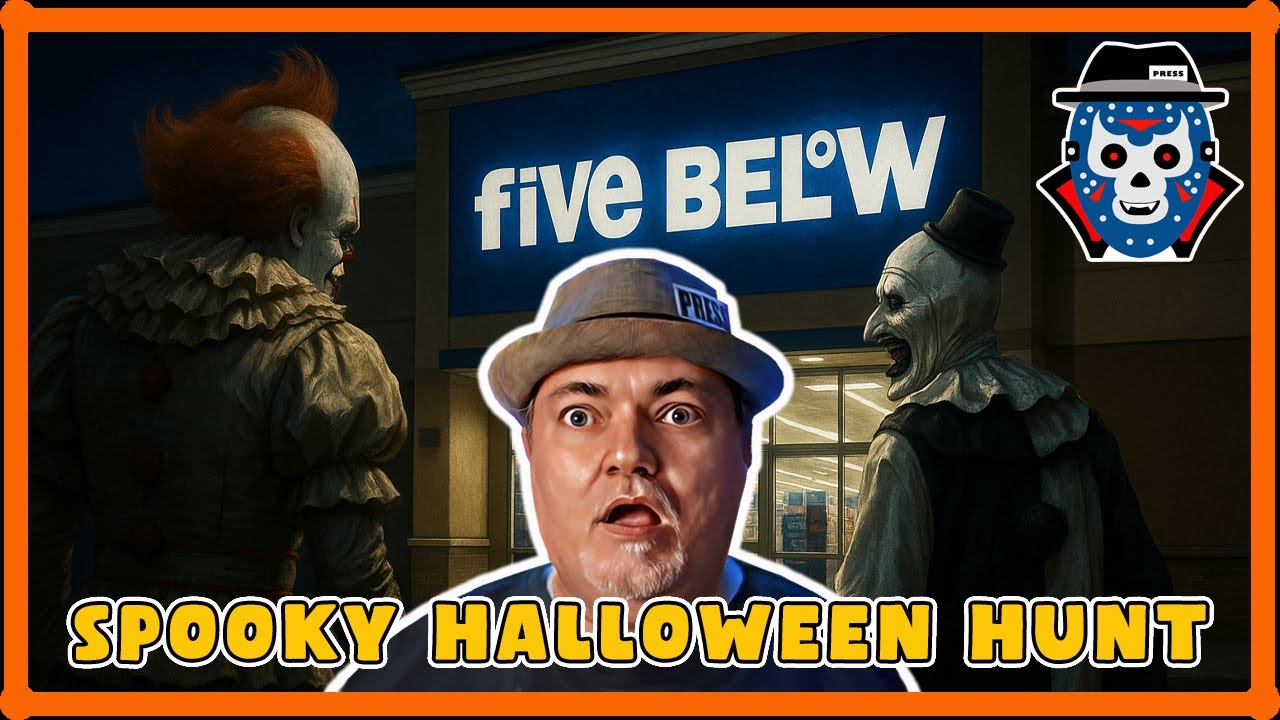 FIVE BELOW Spooky HALLOWEEN 2025 Hunt | TERRIFIER, ART THE CLOWN ...