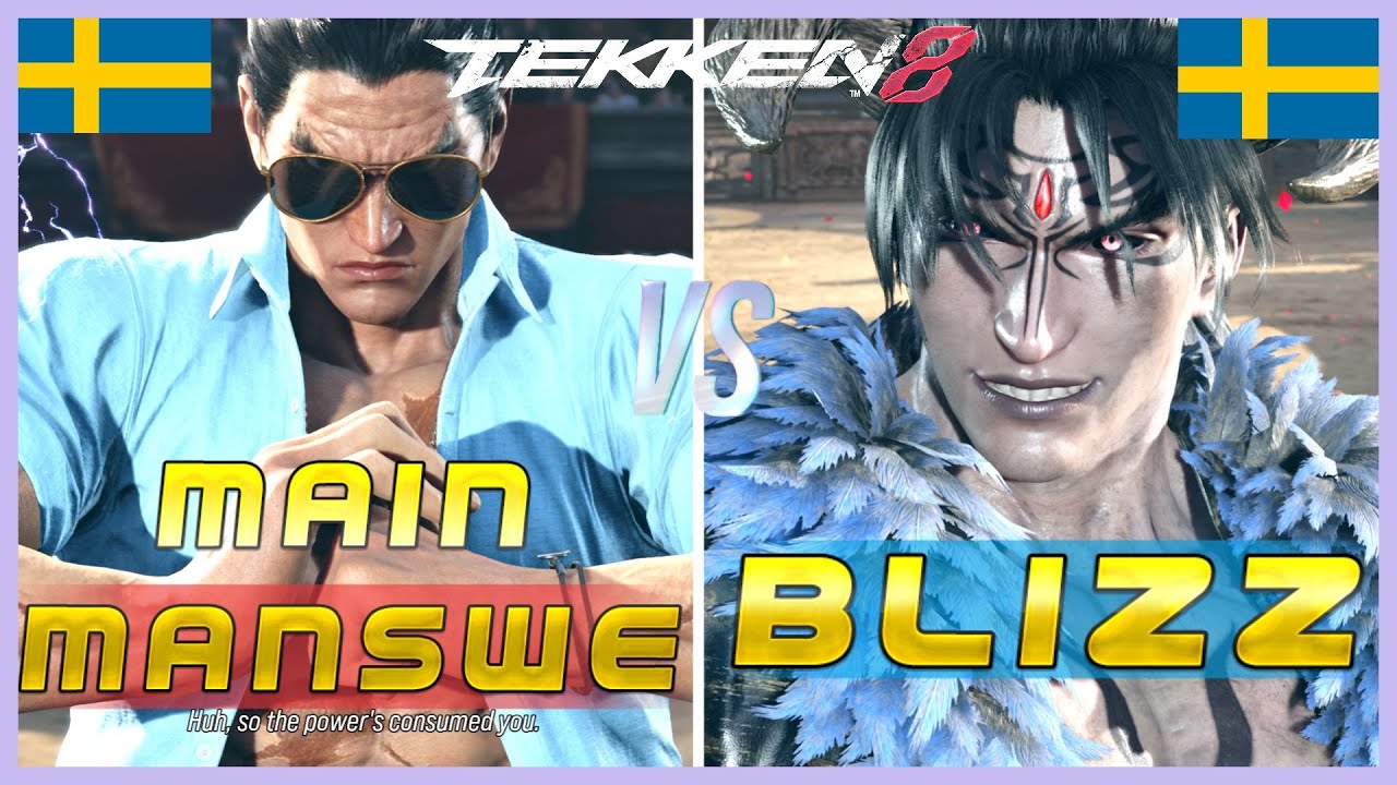 Tekken 8 MainManSwe (Kazuya) Vs Blizz4RD (Devil Jin) Ranked Matches ...