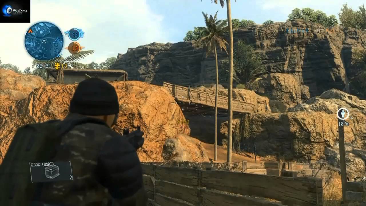 MGSV Online: How to use cardboard box effectively - YouTube