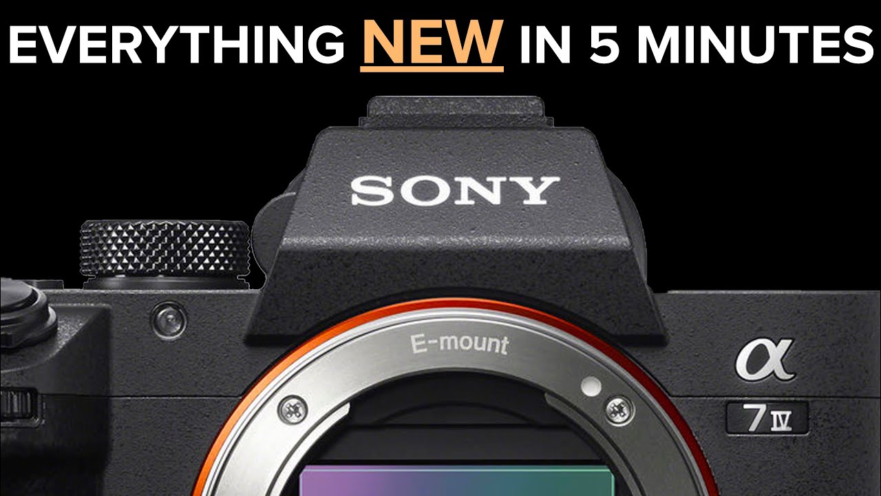 Sony A7IV - All the features in under 5 minutes - YouTube