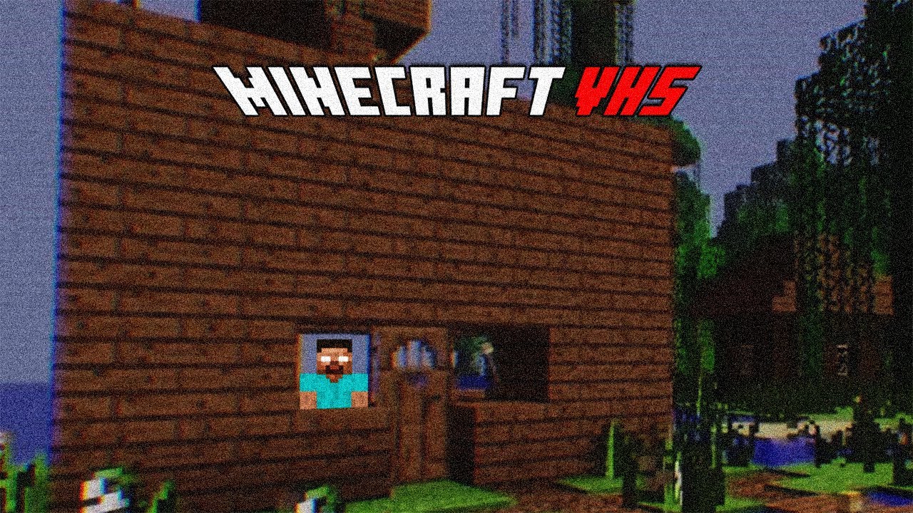 This Minecraft VHS Horror Mod Is TERRIFYING - YouTube