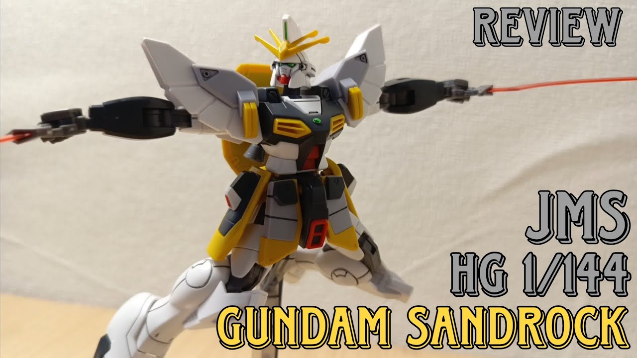 Gundam Sandrock Review | HG 1/144 | Bootleg | JMS - YouTube