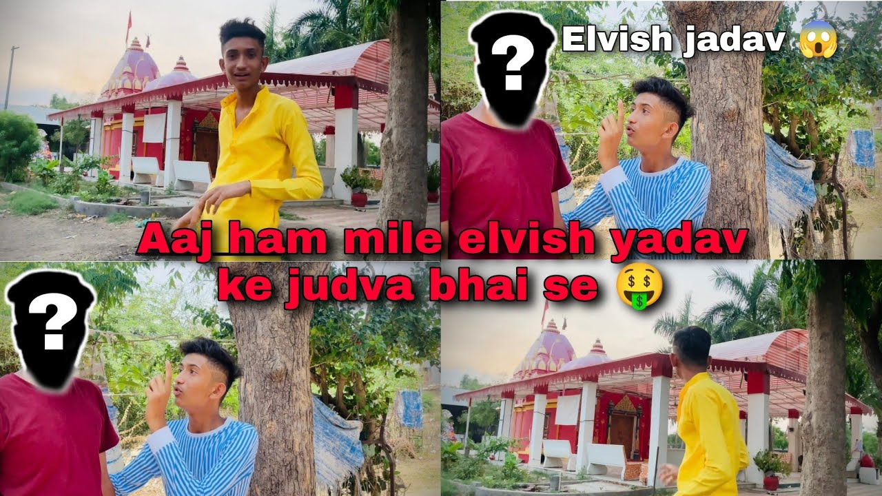 Kon he ye elvish yadav jesa dikhne wala insan 😱 // rivar ke pass wale ...