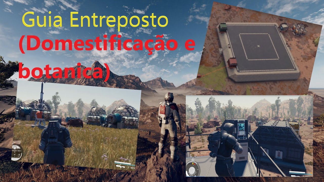 guia de entreposto part4(domesticação e botanica) - starfield - YouTube