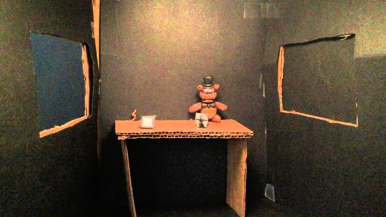 Five nights at Freddy's Stop Motion - YouTube