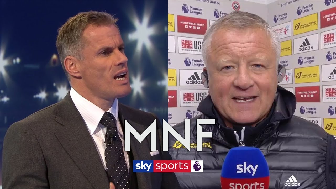 Jamie Carragher interviews Chris Wilder after Sheffield United's heroic ...