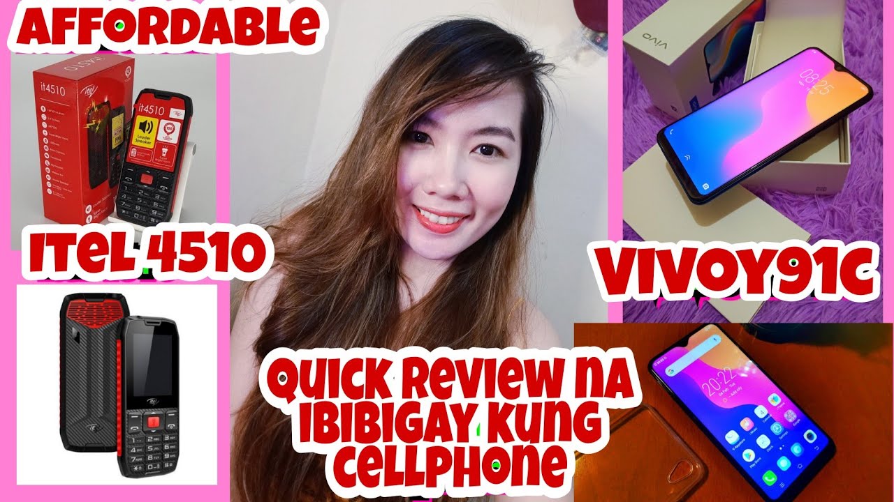 VIVO Android Phone Y91 + Itel it4510 QUICK REVIEW & UNBOXING ...