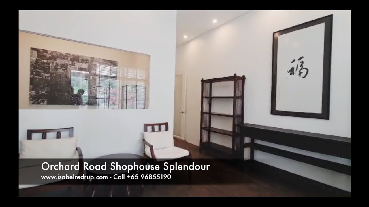 Orchard Road Shophouse Splendour - The Amazing Houses of Isabel Redrup ...