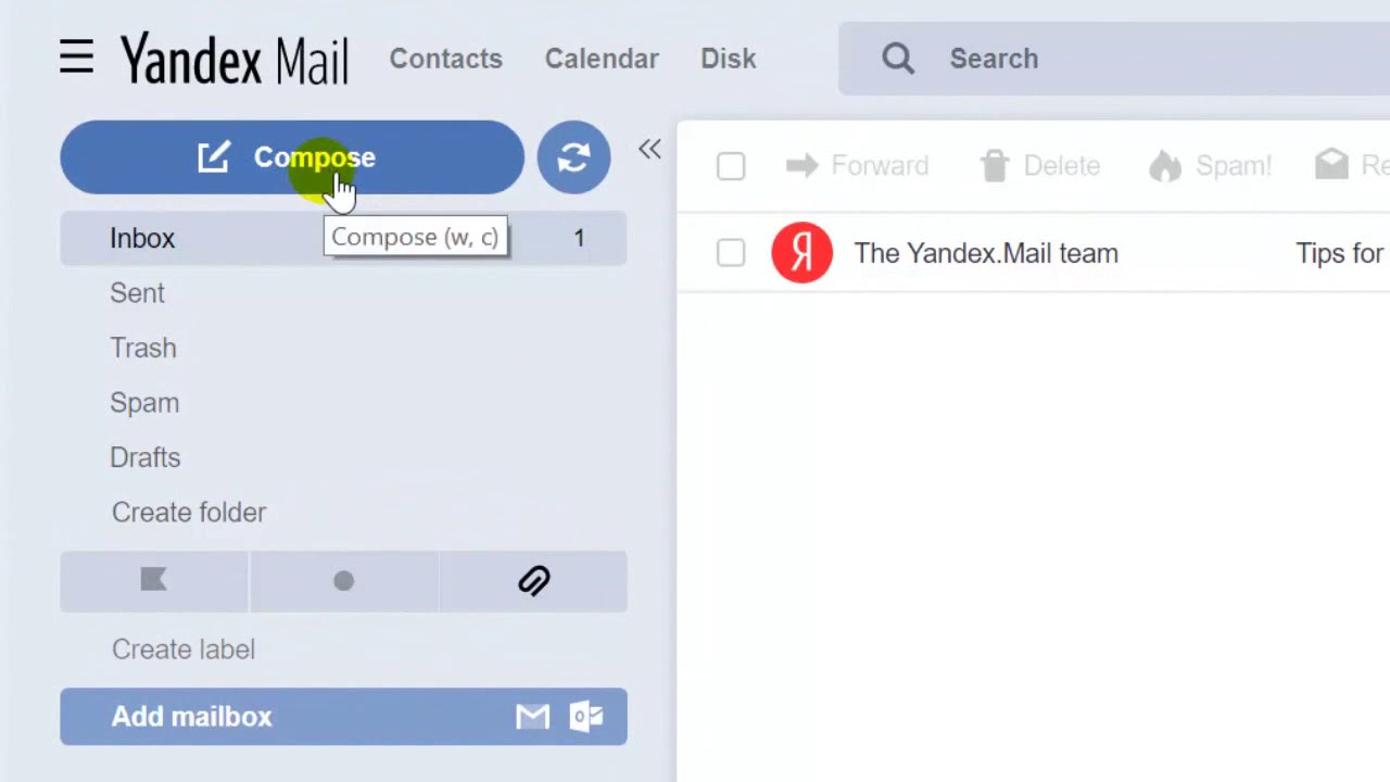 Tutorial o Paso a paso crear cuenta en Yandex Mail - YouTube