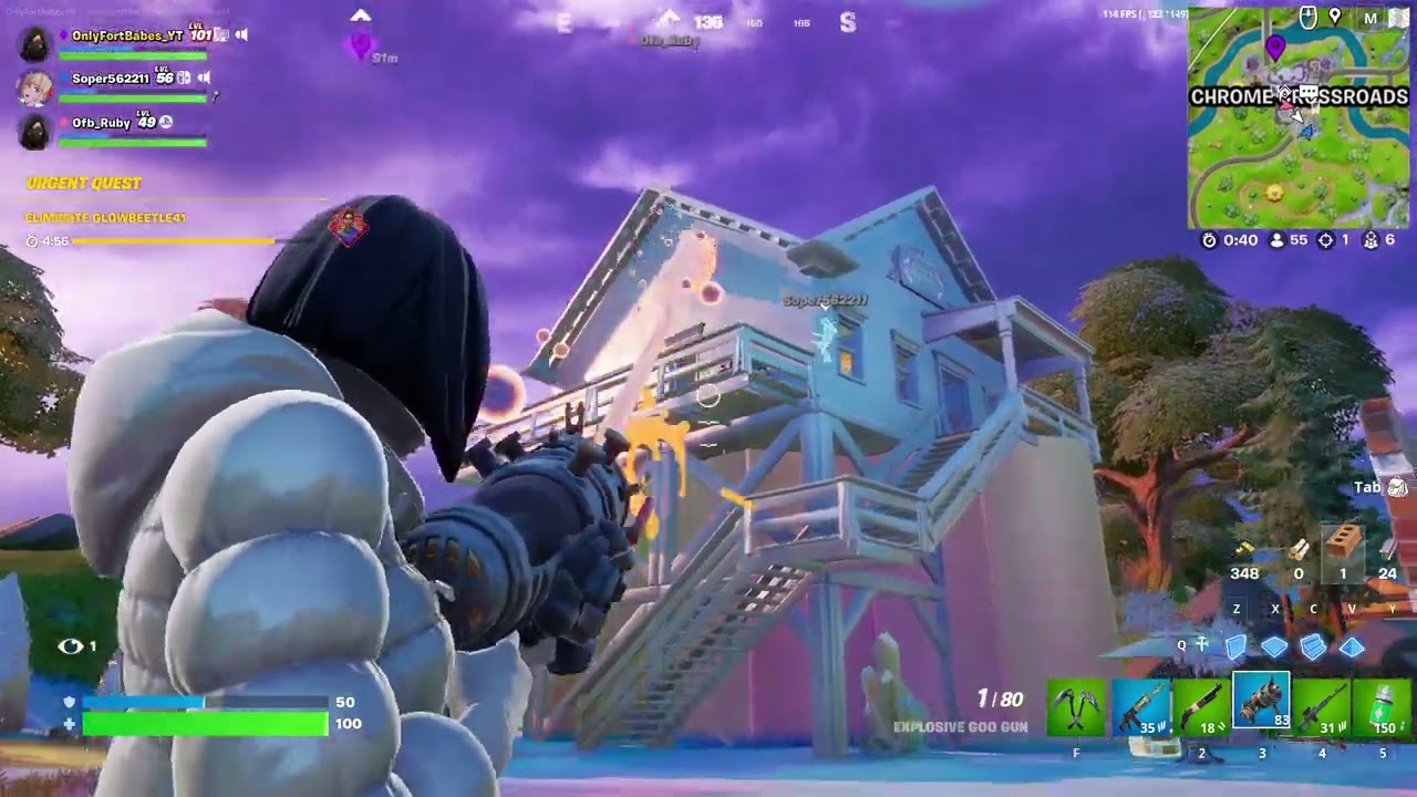 MOST SWEATY EVER Renee Skin IN ALL OF FORTNITE - YouTube