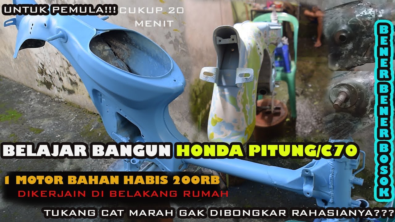 Motor Pitung Bosok Di Restorasi Jadi Mewah💃 - YouTube