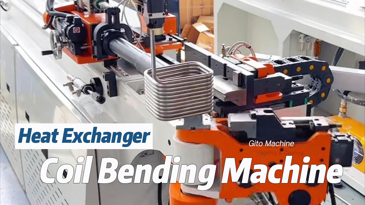 Evaporator Stainless Steel Tube Coil Bending Machine - YouTube