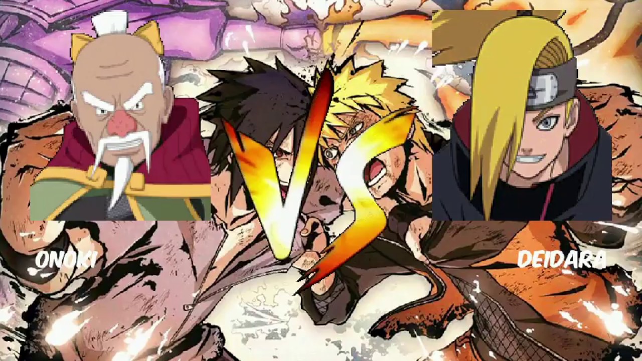Naruto Mugen: Onoki vs Deidara - YouTube