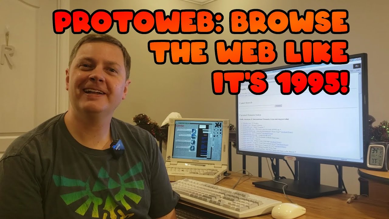 #DOScember Introducing ProtoWeb: Browsing the Web Like it's 1995 (in DOS, Win3.11, and Windows ...