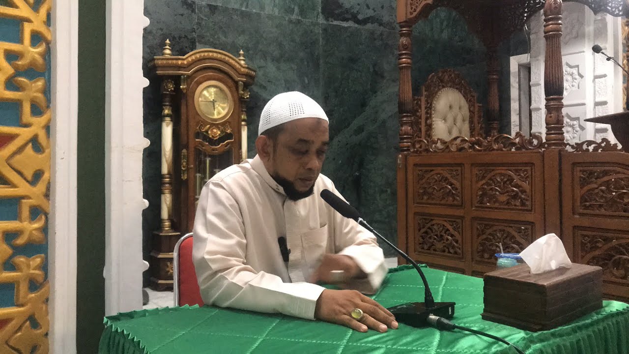 Live Ceramah Subuh Sabtu Oleh Ust Dr Fahmi Sofyan, MA - YouTube