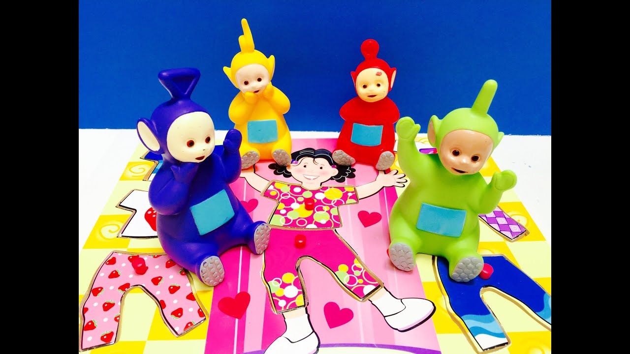 TELETUBBIES Toys Build A Fashion Puzzle! - YouTube