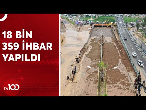 Şanlıurfa'da Sel Nedeniyle Eğitime Ara Verildi | Tv100 Haber