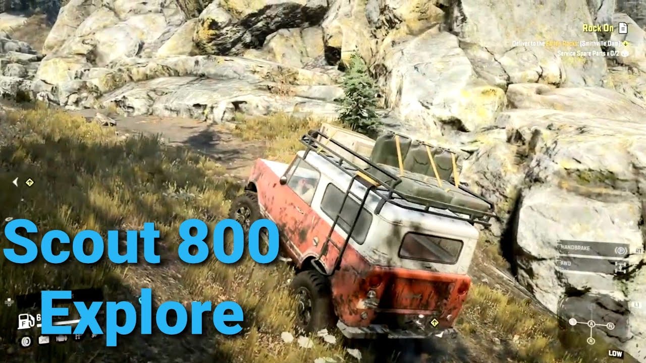 SNOW RUNNER GAMEPLAY - SCOUT 800 EXTREME OFF-ROAD MICHIGAN PS4 - YouTube