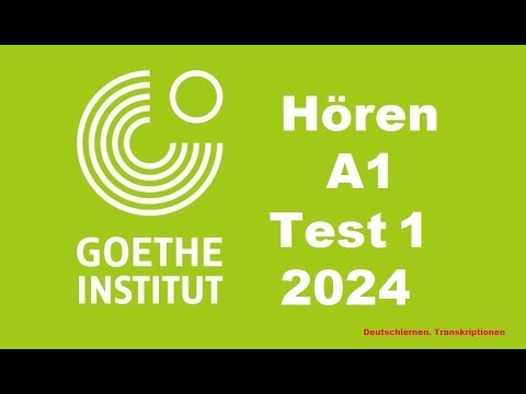 Prüfungstraining- Zertifikat A1- Hören - 2024 - Test 1.