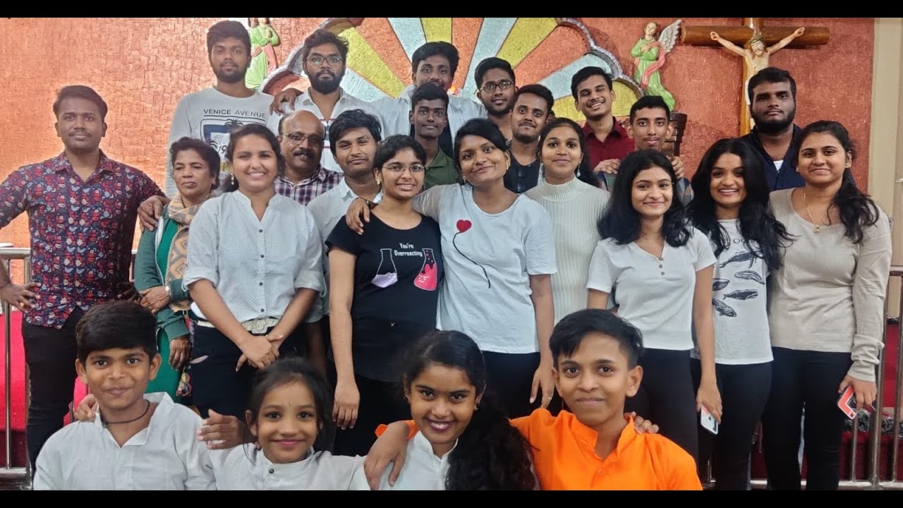 Rev. Fr. Gali Samson Reddy (Parish Priest) || Last Sunday Holy Mass in ...