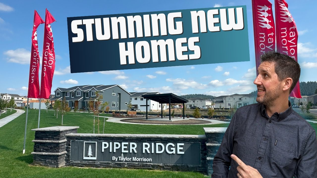 Exclusive tour of Gresham's NEWEST Homes - Taylor Morrison Piper Ridge! - YouTube