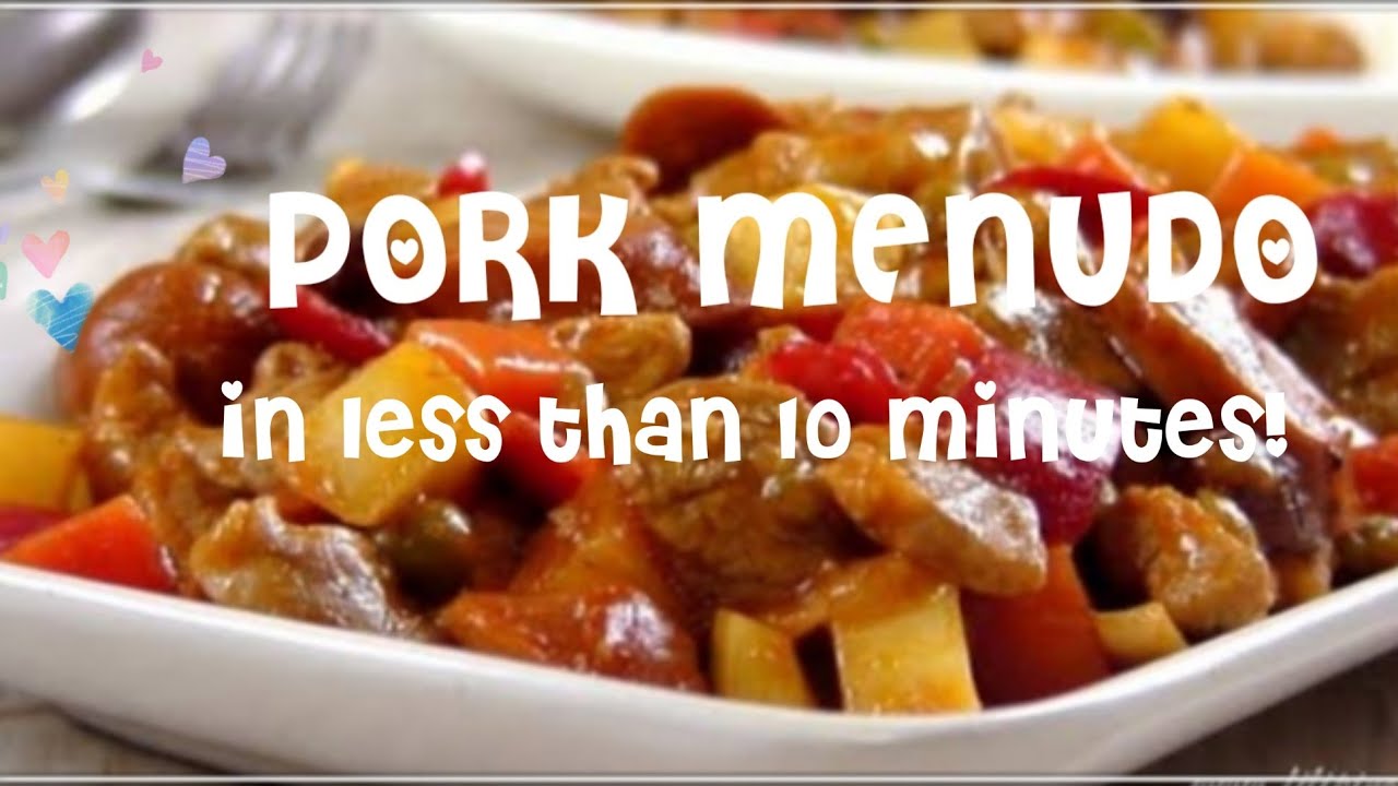 How to make Menudo in less than 10 minutes - YouTube