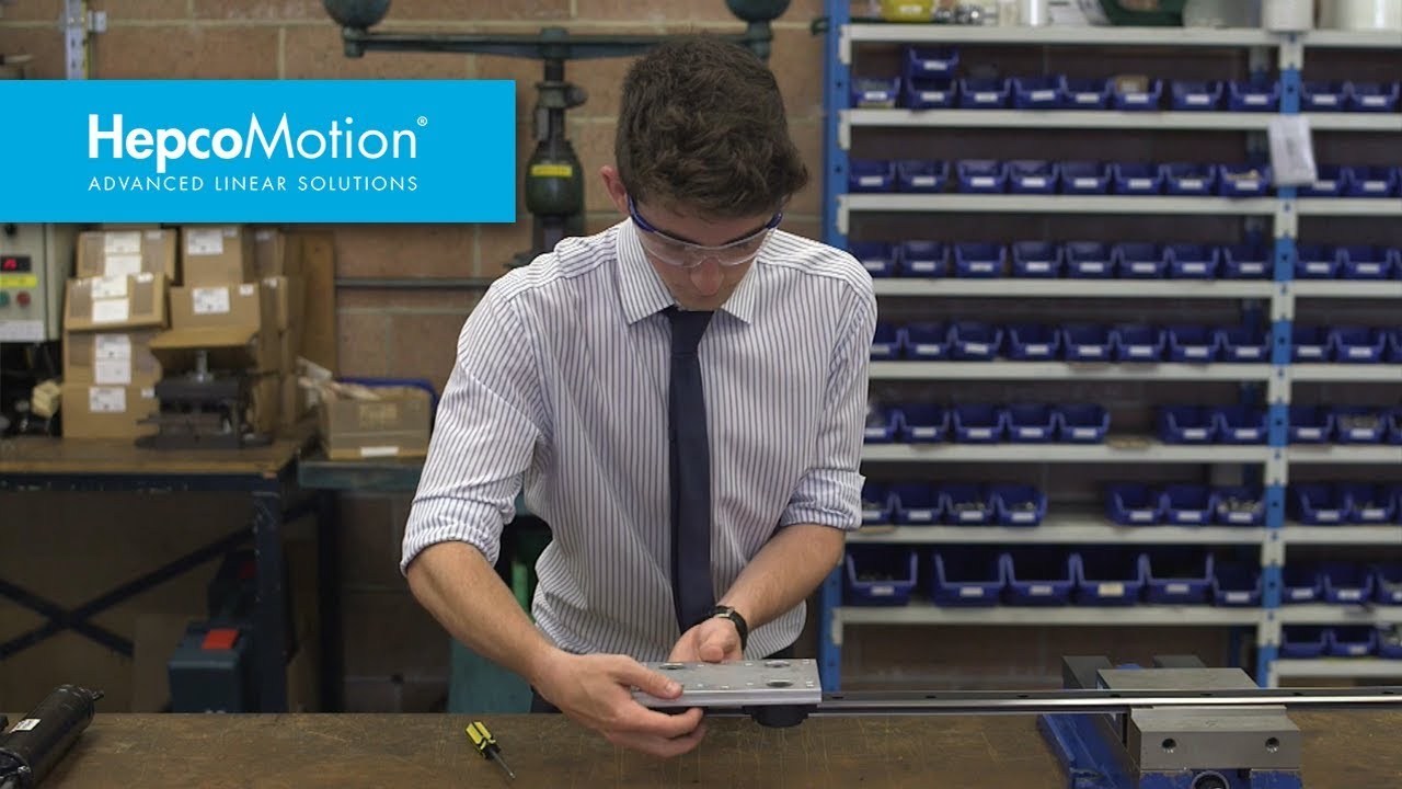 HOW TO: Re-lubrication and Adjustment of a Cap Seal on a Hepco Linear ...