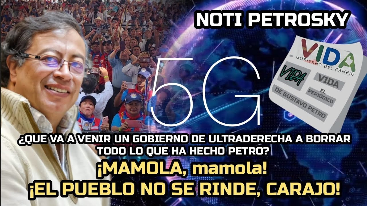 🔵 NOTI PETROSKY ¡MAMOLA, mamola! ¡EL PUEBLO NO SE RINDE CARAJO! - YouTube