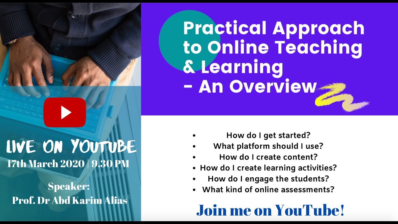 Practical Approach to Online Teaching & Learning - YouTube