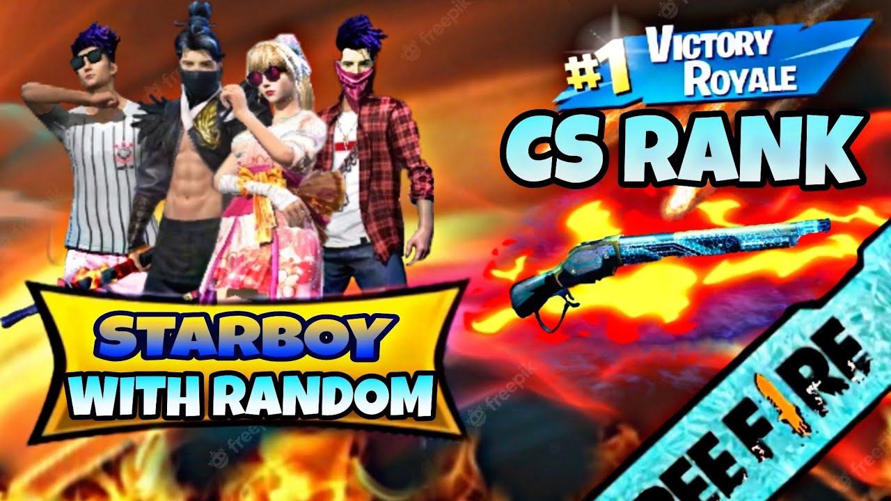 CS RANKED GAME PLAY WITH RANDOM LEGEND😅 STARBOY FF SAMSUNG A3,A5 A6,A7 ...