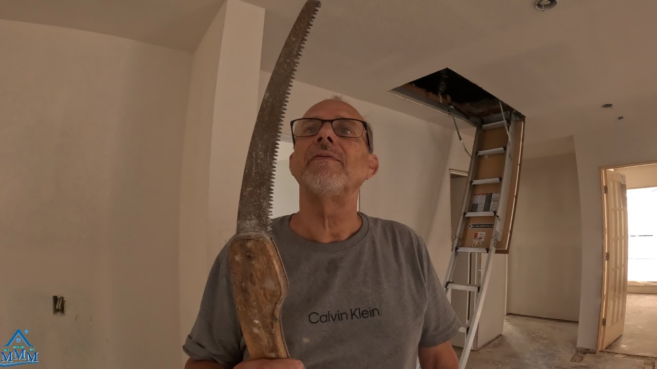 Ep 10 - Restoring 1970's Beach House: Sheet rockers left me a surprise ...