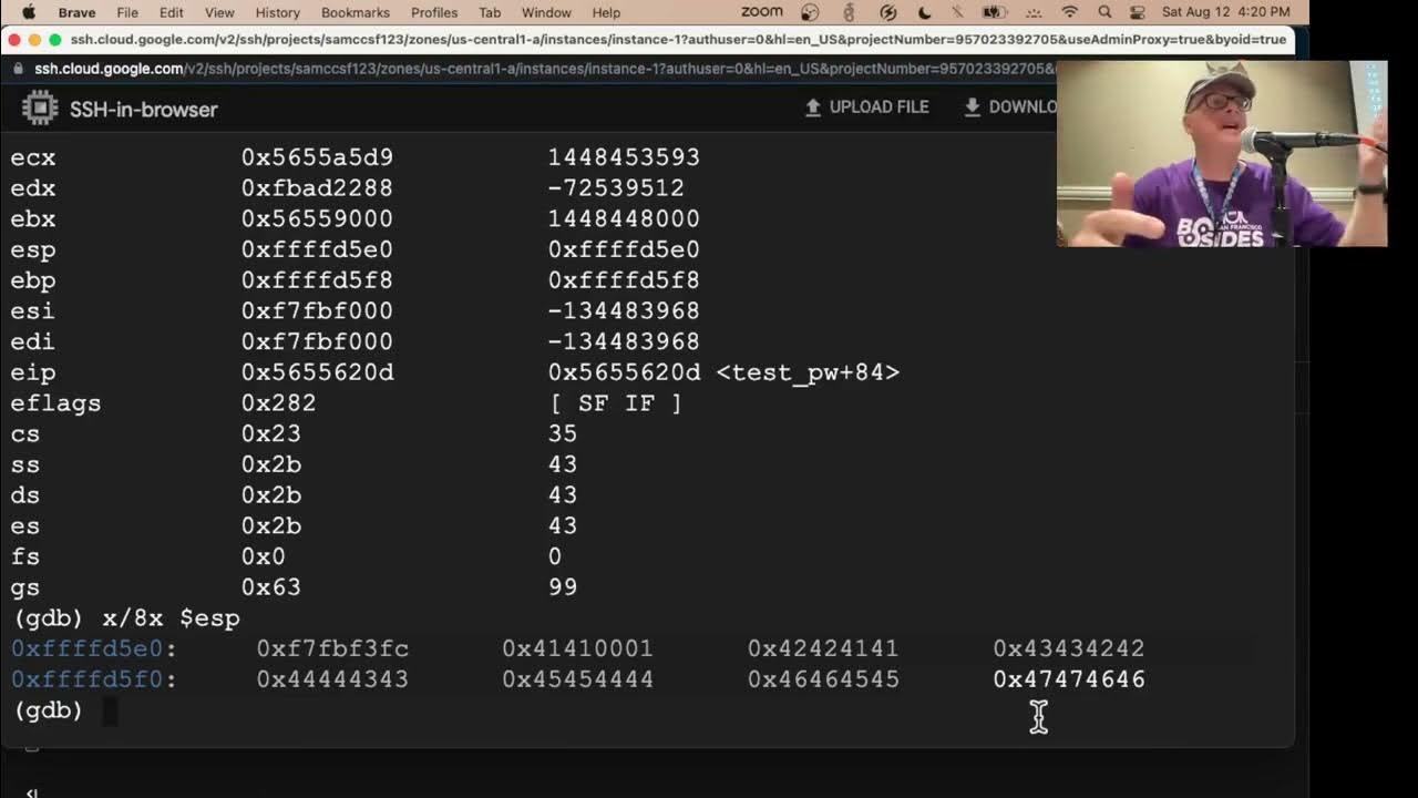 Ed 202 Linux Buffer Overflow Youtube