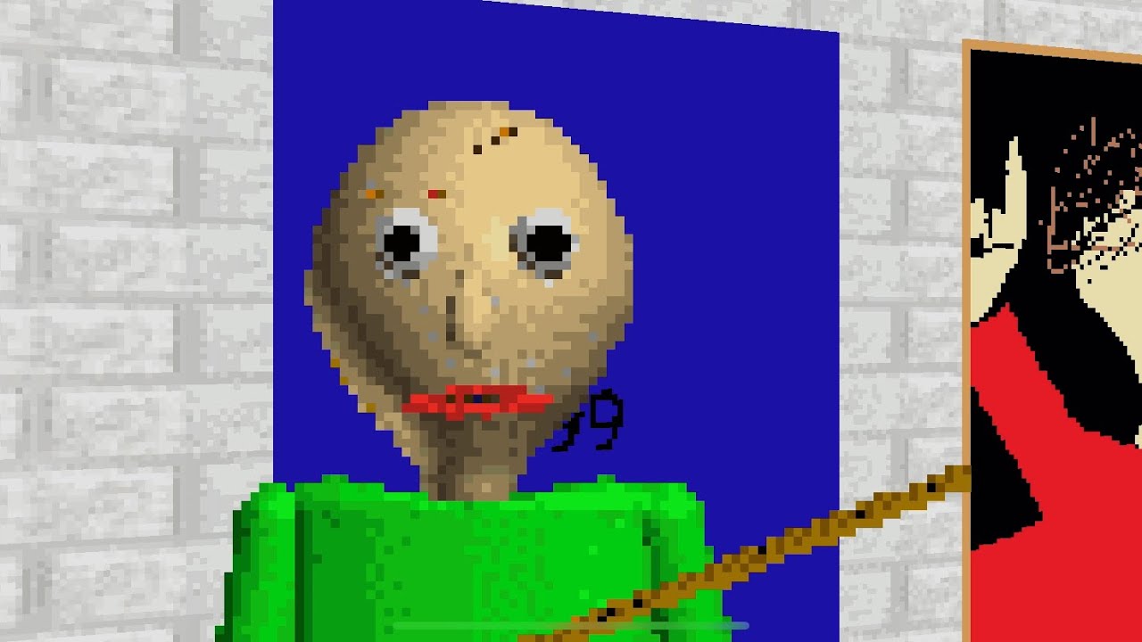 Playing Baldi’s Basics For The Third Time - YouTube