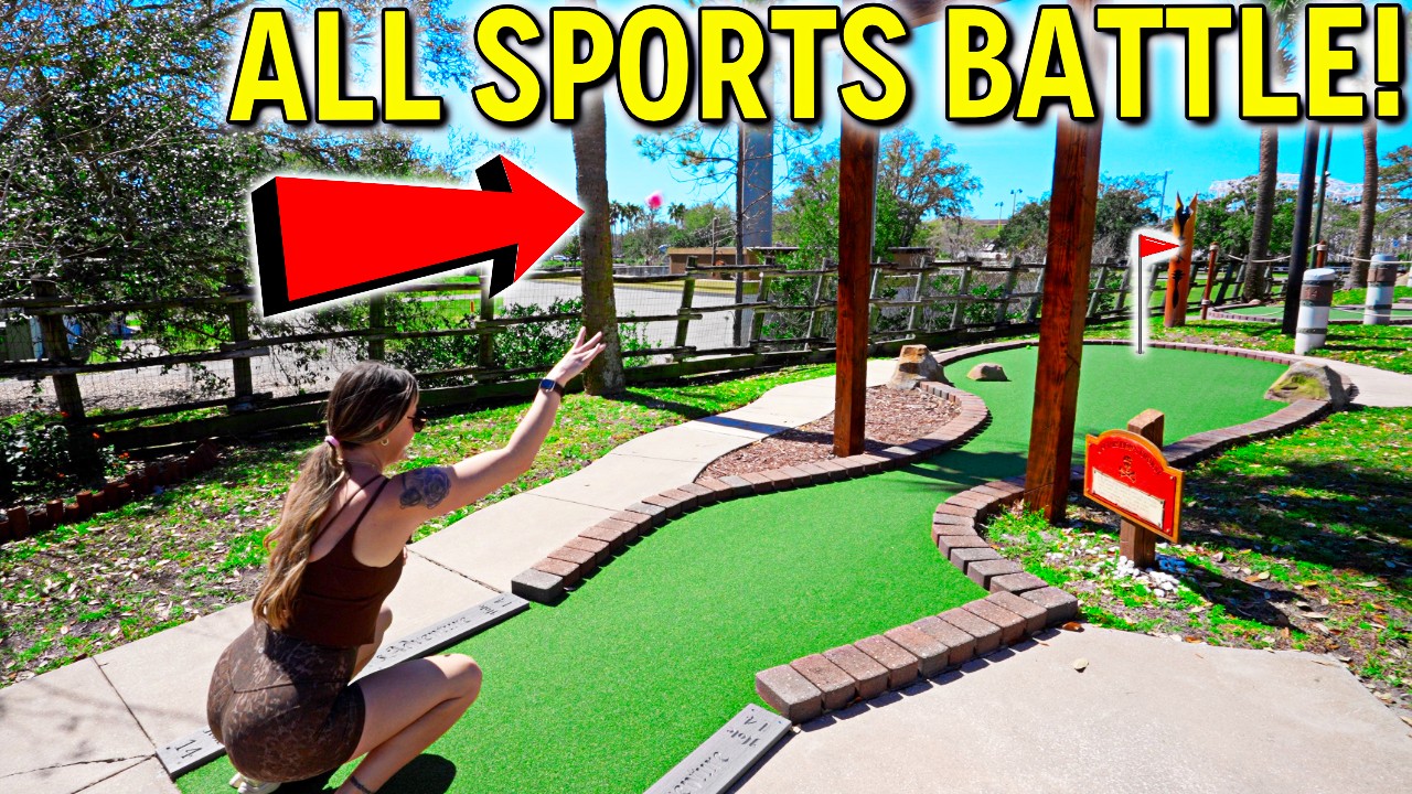 All Sports Mini Golf Battle! - YouTube