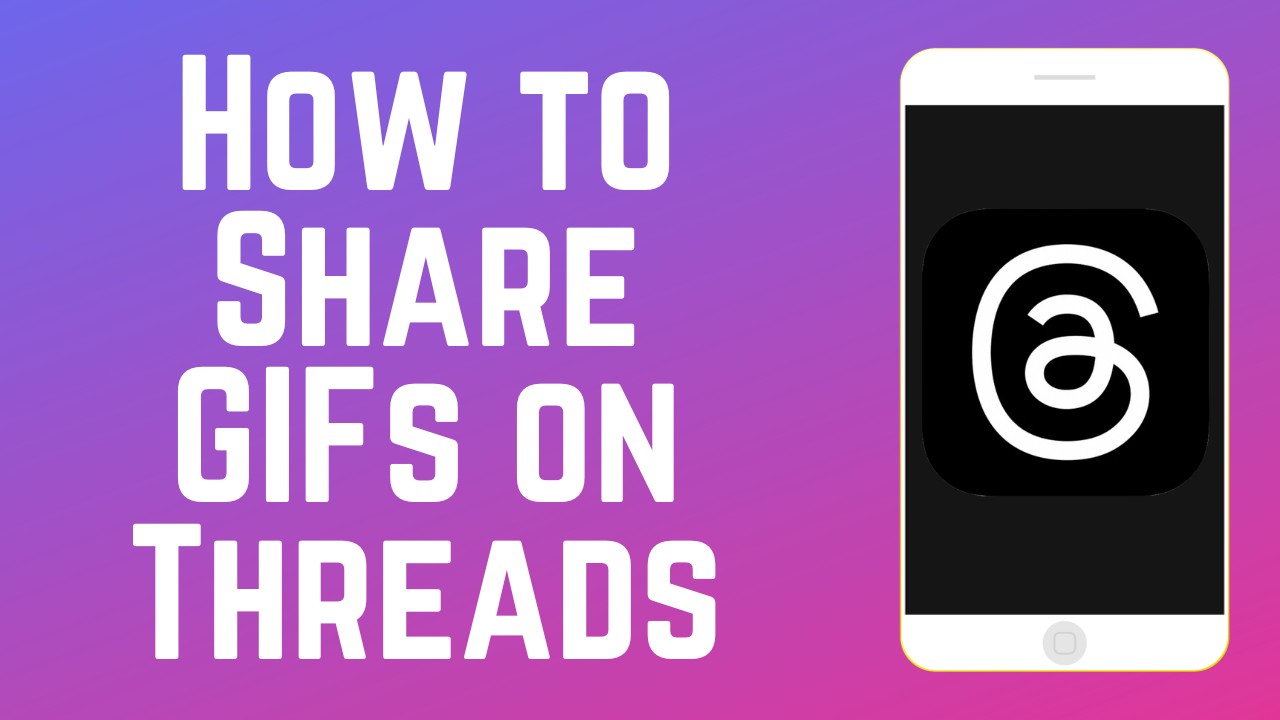 How to Share GIFs on Instagram Threads - YouTube