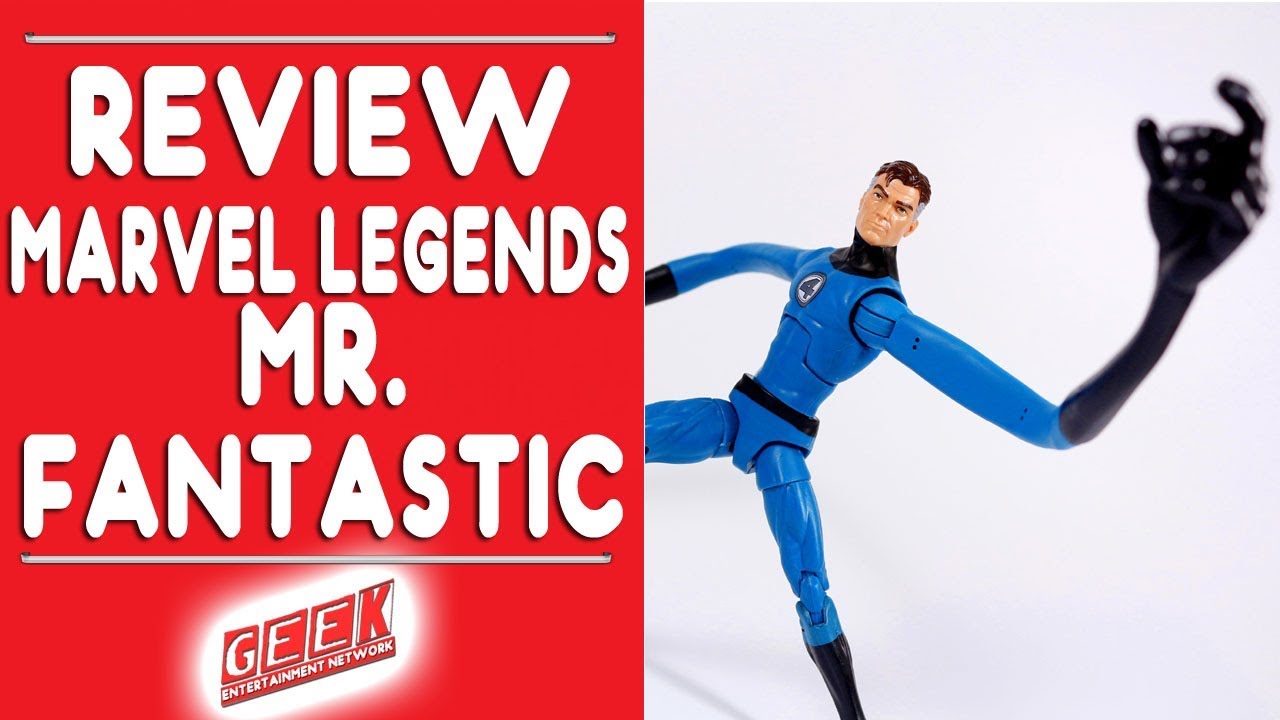 Toy Review: Marvel Legends MR. FANTASTIC Walgreens exclusive Reed ...